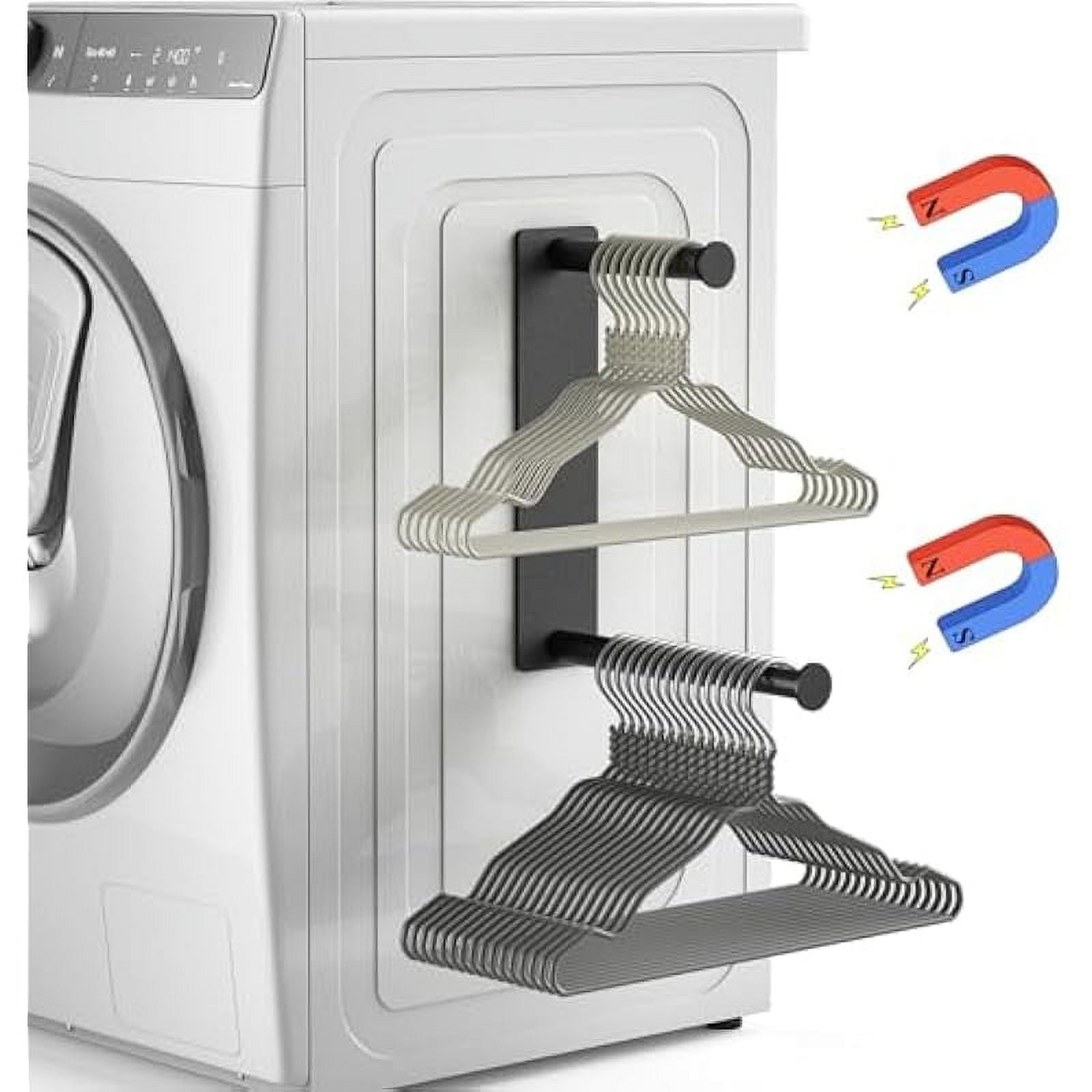 Adsorptive Hanger Organizer for Laundry Room, Hanger Storage Rack for ...