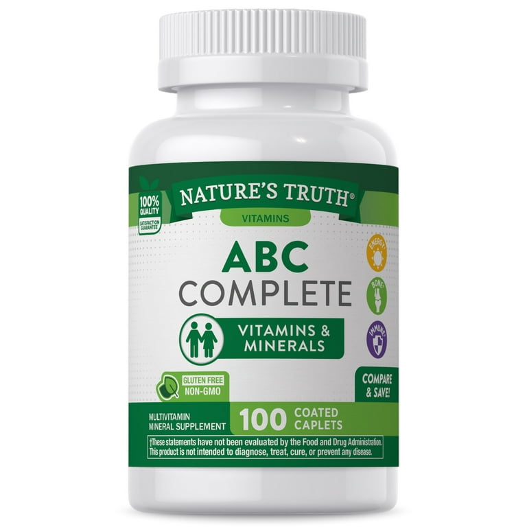 Senior ABC Complete Multivitamin For Women Over 50 Plus 100, 49% OFF