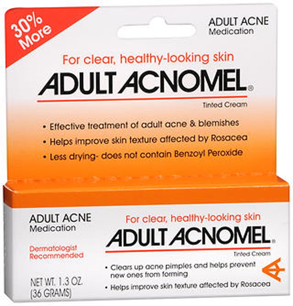 Adult Acnomel Acne Cream, 1.3 Oz - Walmart.com