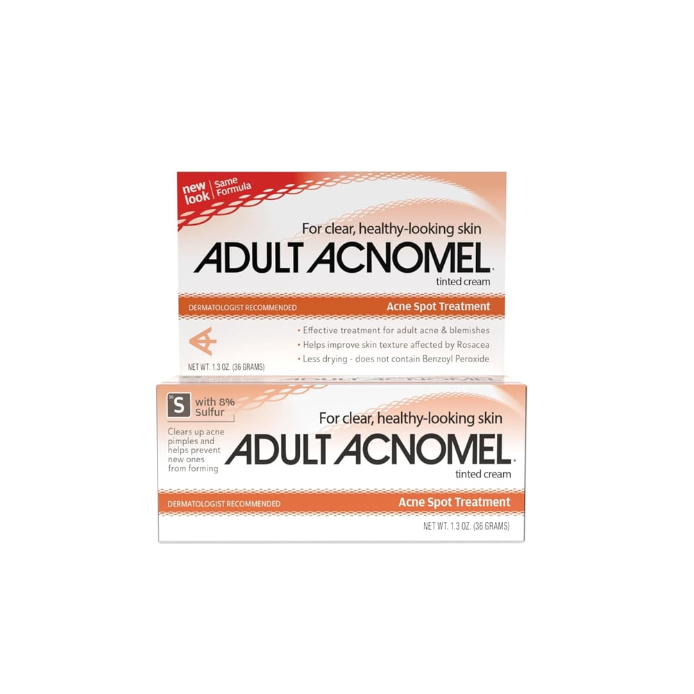 Adult Acnomel Acne Cream, 1.3 Oz HSA/FSA Eligible - Walmart.com