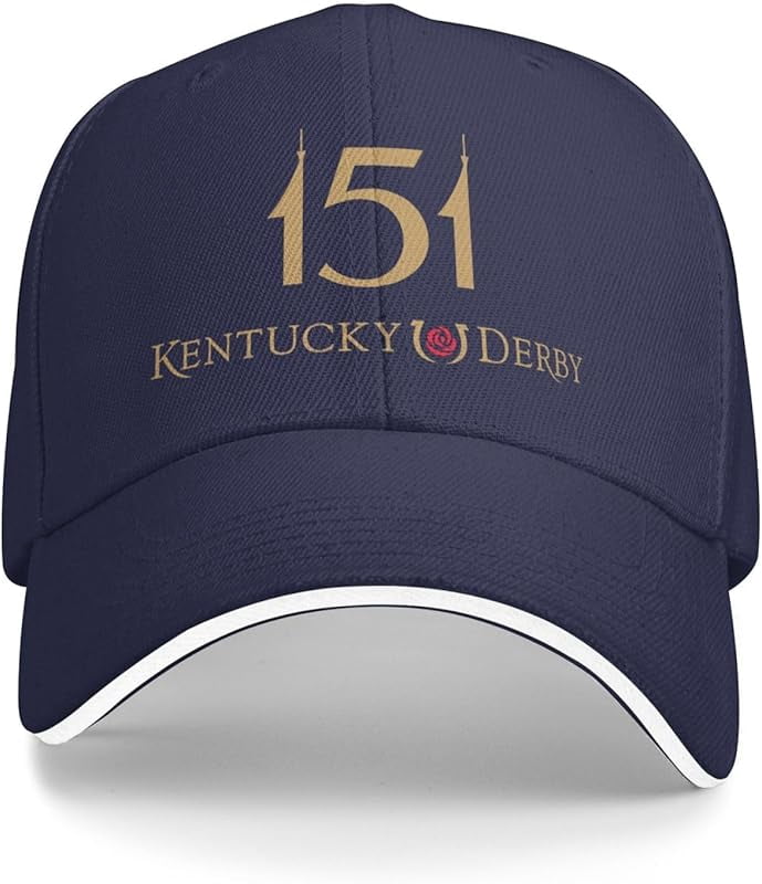 Adult Adjustable Trucker Hat Kentucky Derby Snapback Cap Baseball Cap ...