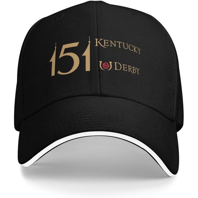Adult Adjustable Trucker Hat Kentucky Derby Snapback Cap Baseball Cap ...