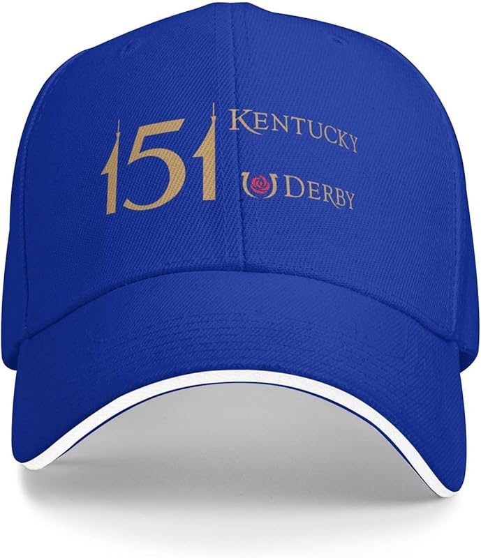 Adult Adjustable Trucker Hat Kentucky Derby Snapback Cap Baseball Cap ...