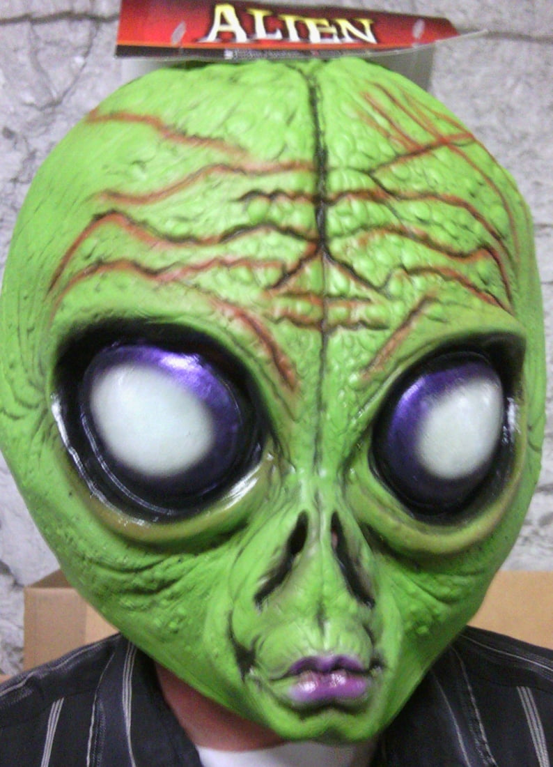 Adult Alien Mask Charades 80261V - Walmart.com