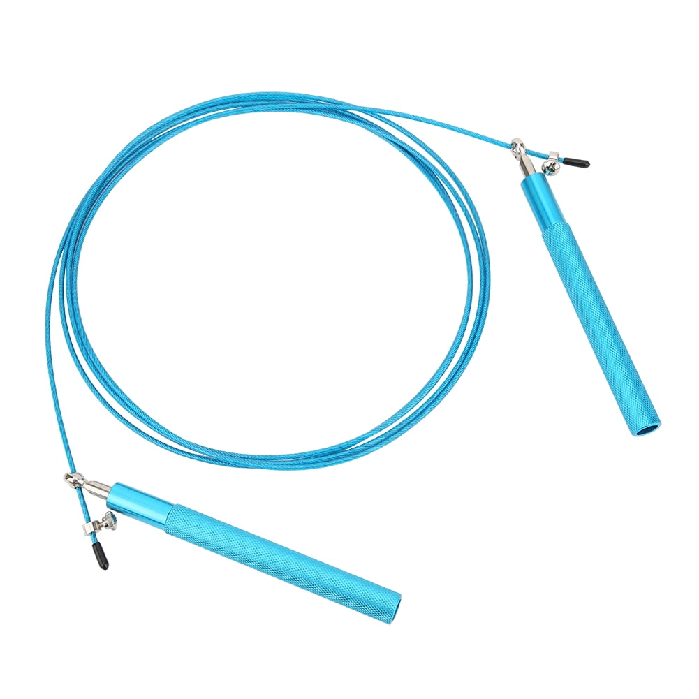 Adult Aluminium Alloy Rope Jumprope Steel Wire Bearing Fitness Sport ...