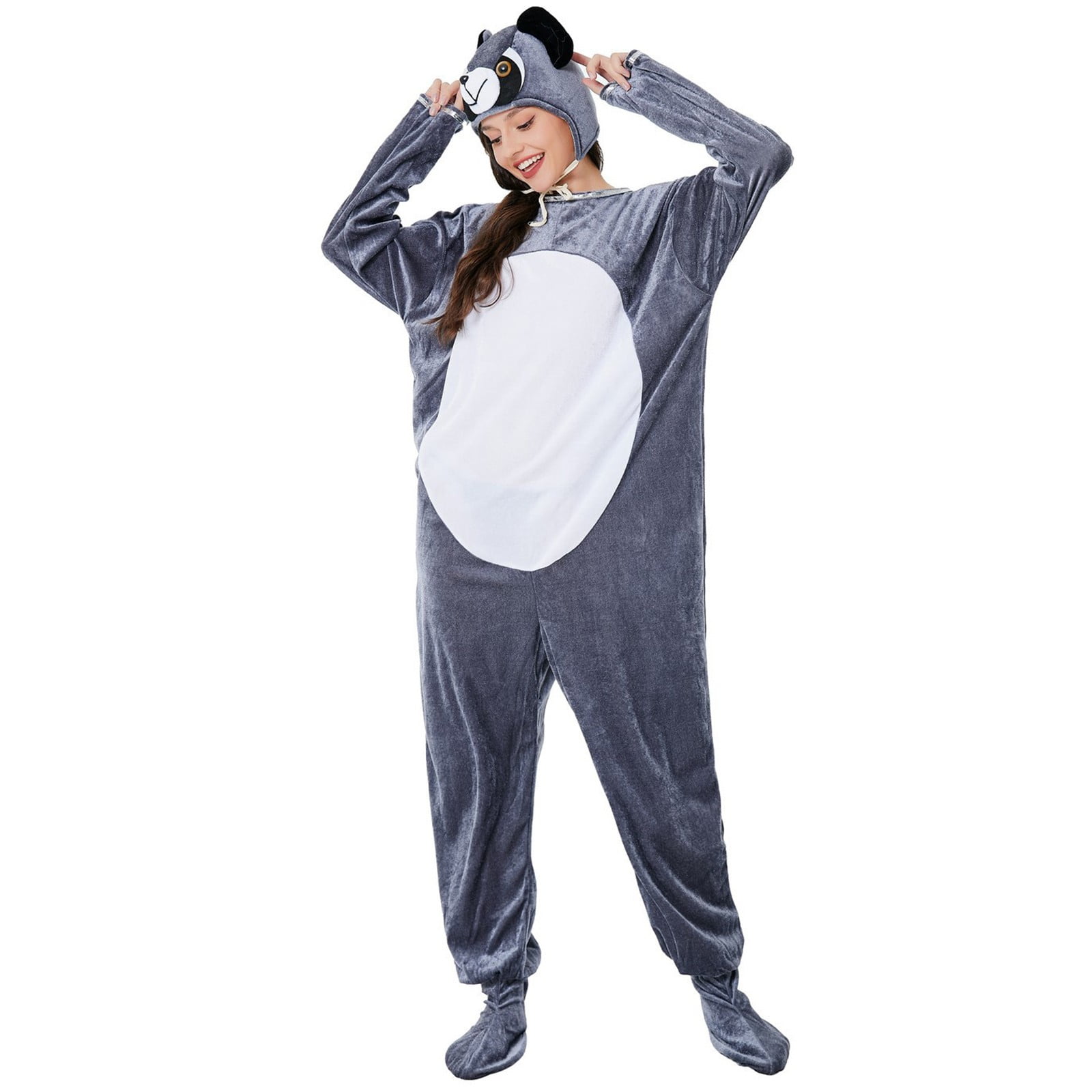 Adult Animal Pajamas Party Wear Adora Tenko Chabashira Inflatable ...