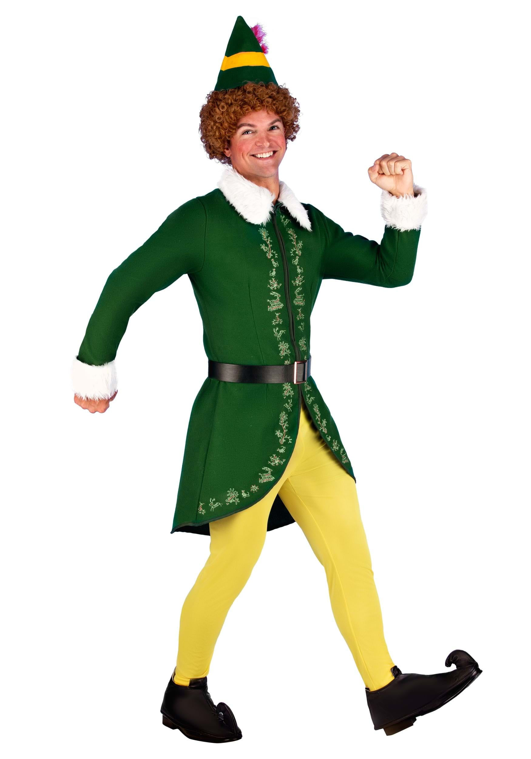Adult Authentic Buddy the Elf Outfit - Walmart.com