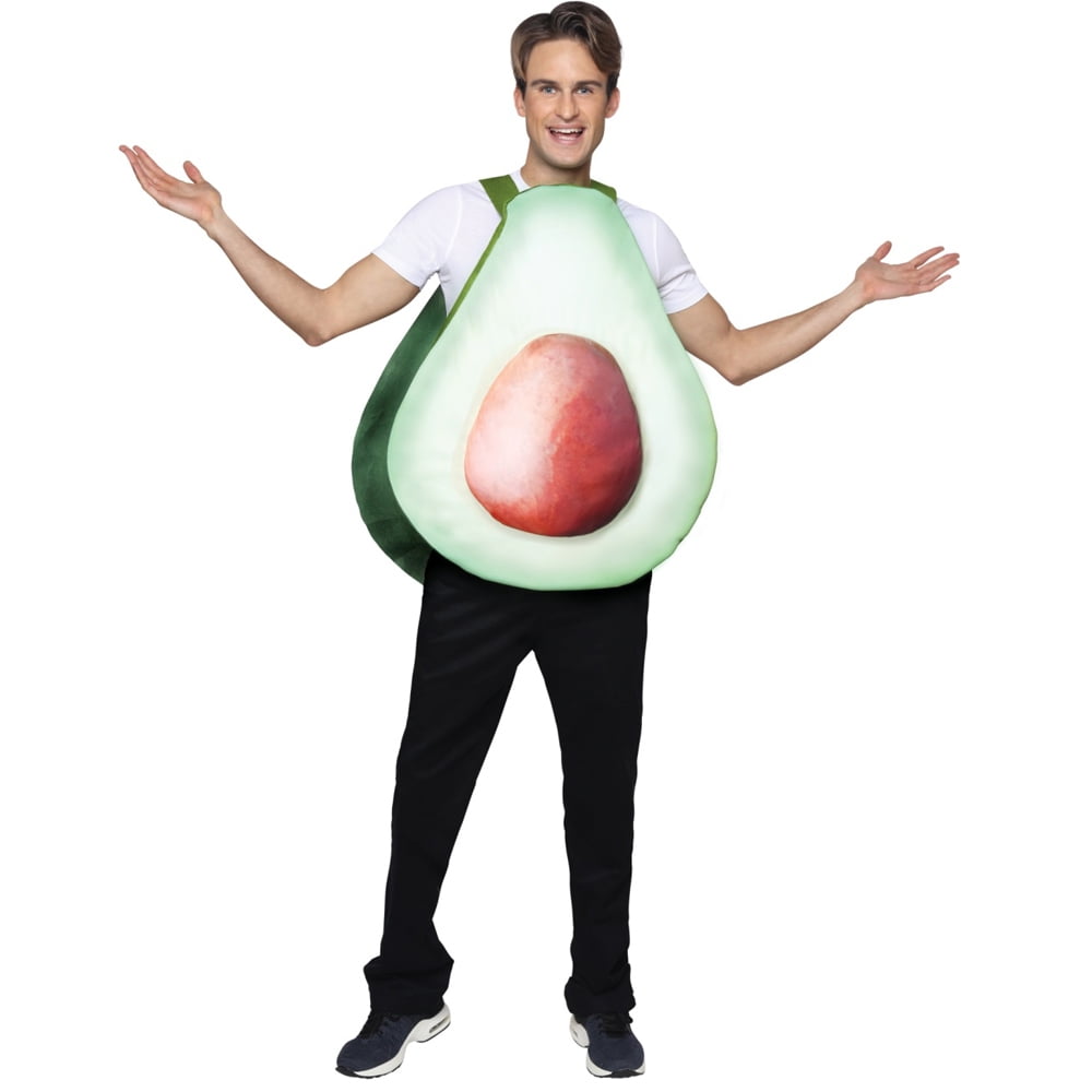 Adult Avocado Costume Unisex Funny Fruit Dress Holiday Party Accessory ...