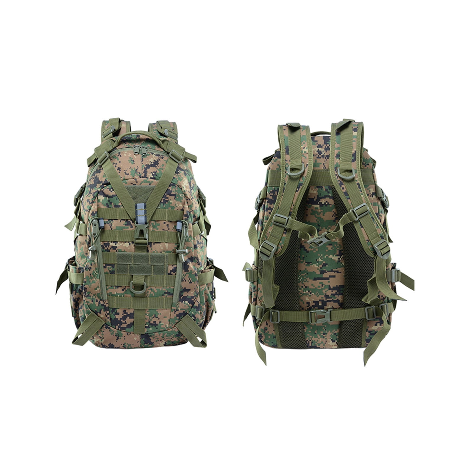 Adult Backpacks Camouflage Multi High Capacity Functional Backpack Pack ...