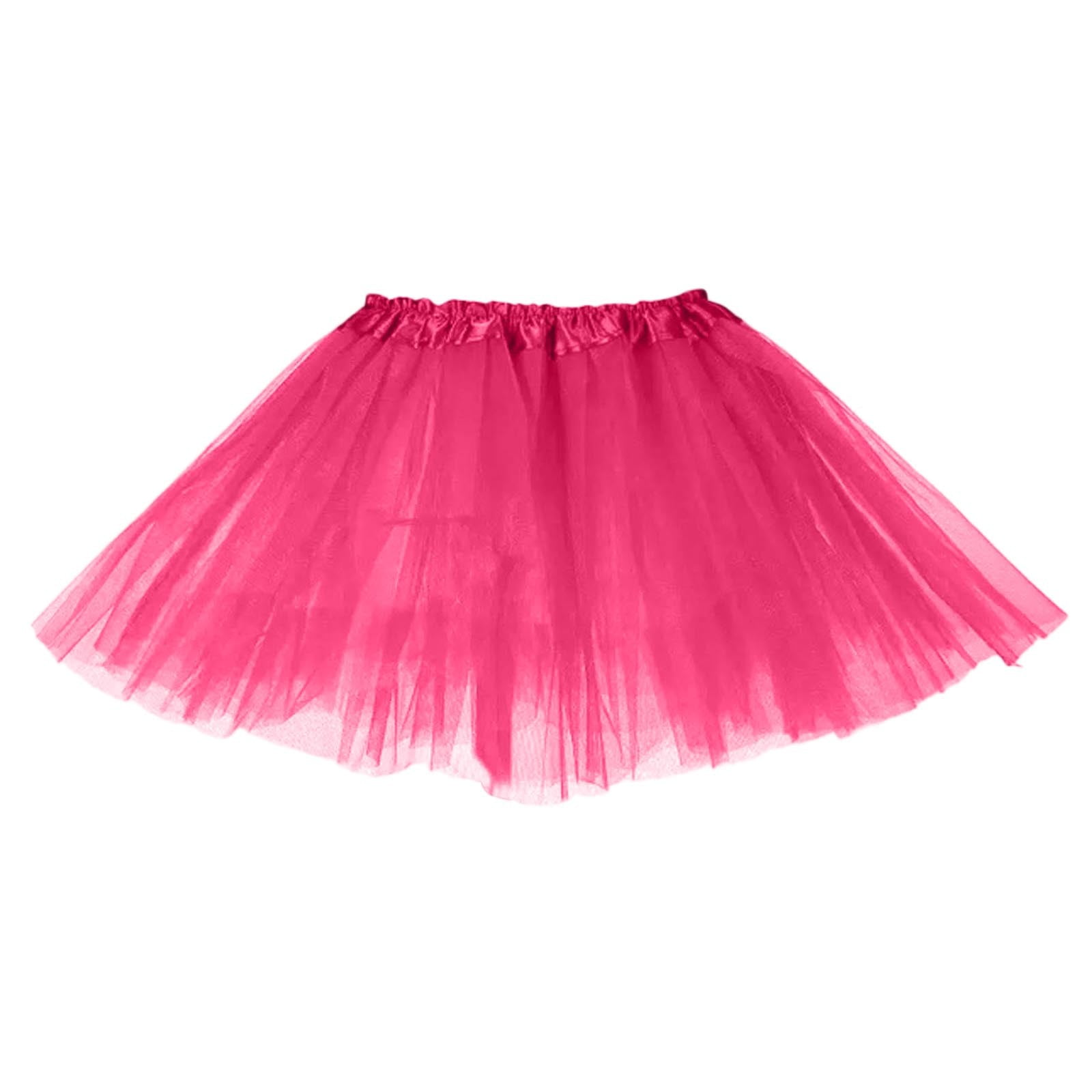 Adult Ballet Tutu Skirt - Chiffon Layered Dance Skirt with Mesh Overlay ...