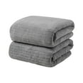 Adult Bath Towels Extra Thick Microfiber • Super Absorbent Quick Dry ...