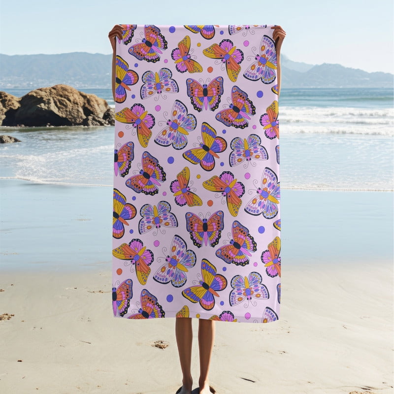 Adult Beach Towels, Children'S Beach Towels, Modern And Simple Beach ...