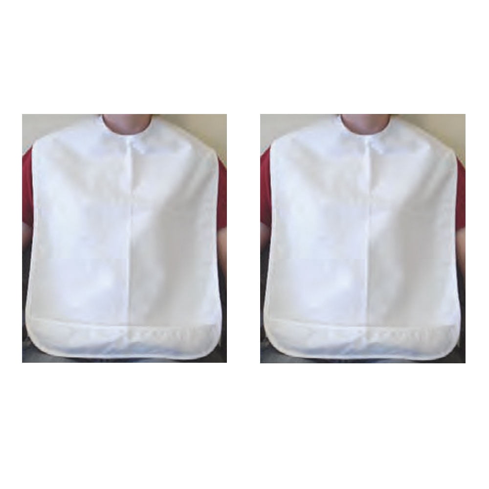 Adult Bib with Crumb Catcher, 2 Pack - Walmart.com
