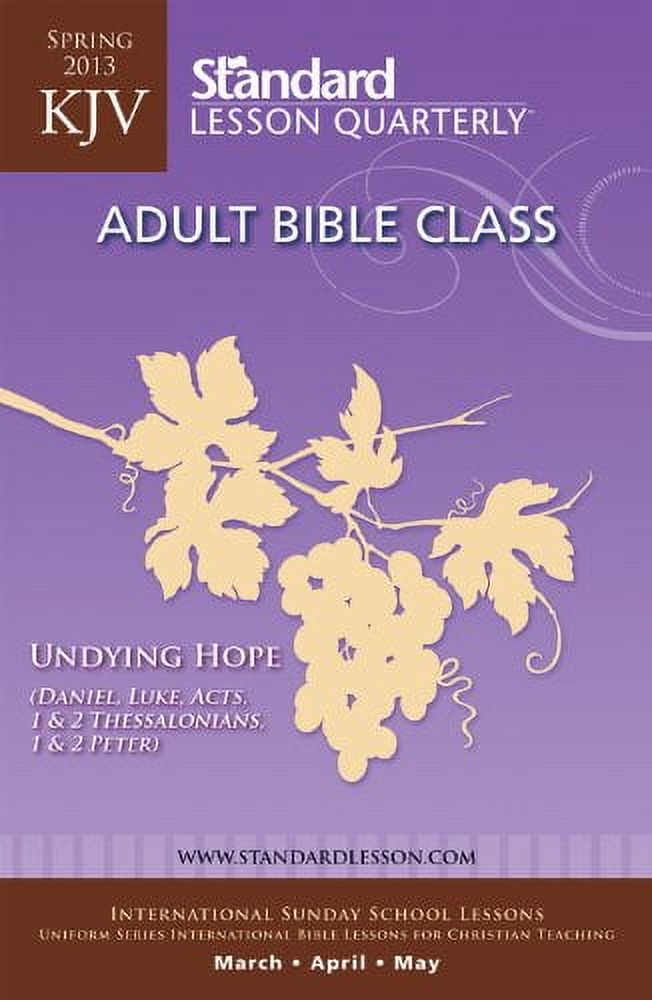 Adult Bible Class KJV Spring 2013 - Walmart.com