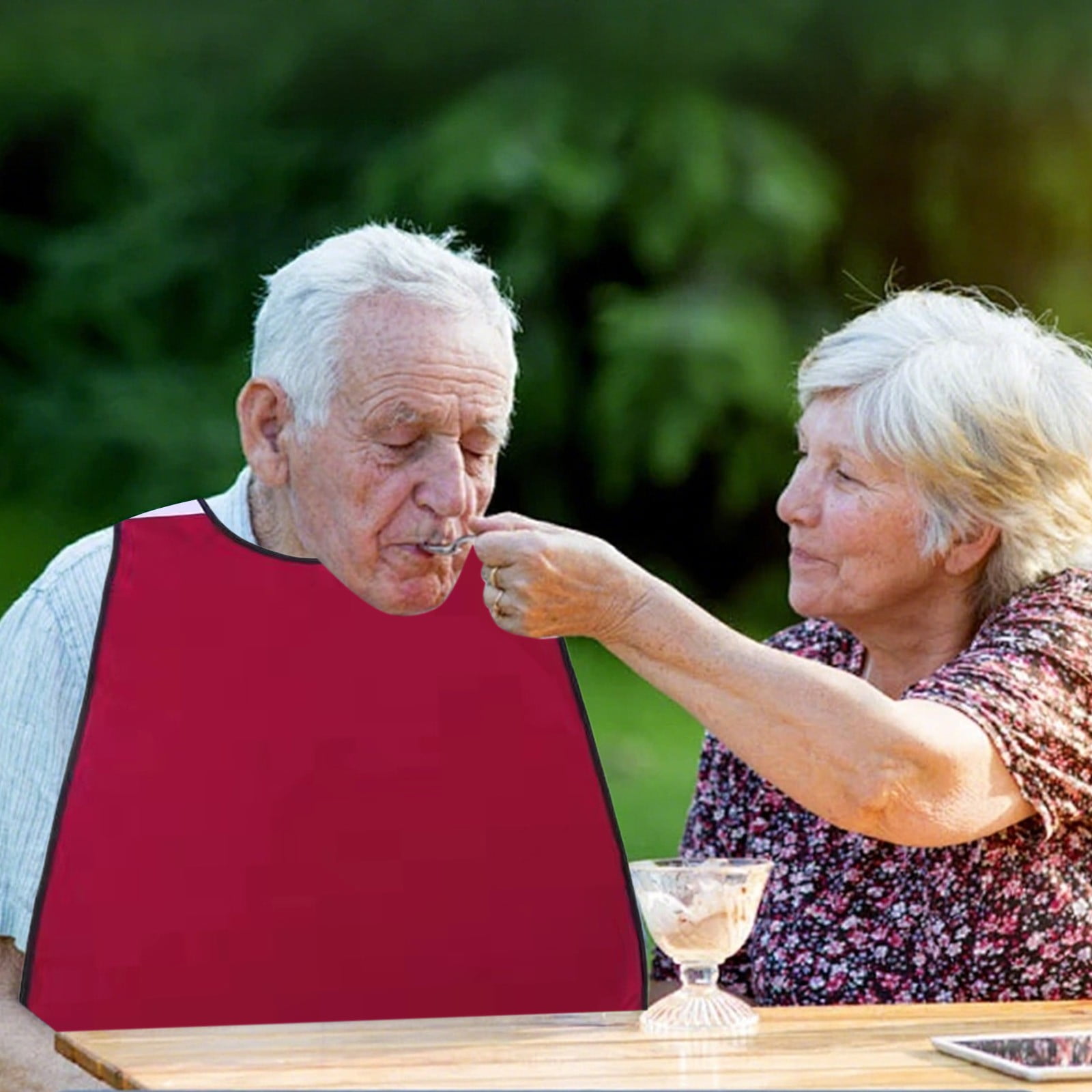 Adult Bibs for Men & Women, Bibs for Seniors, Adjustable and Washable ...