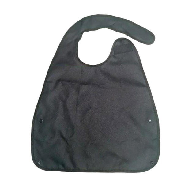 Adult Bibs with Crumb Catcher Elderly Aids for Living, Neck Snaps ...