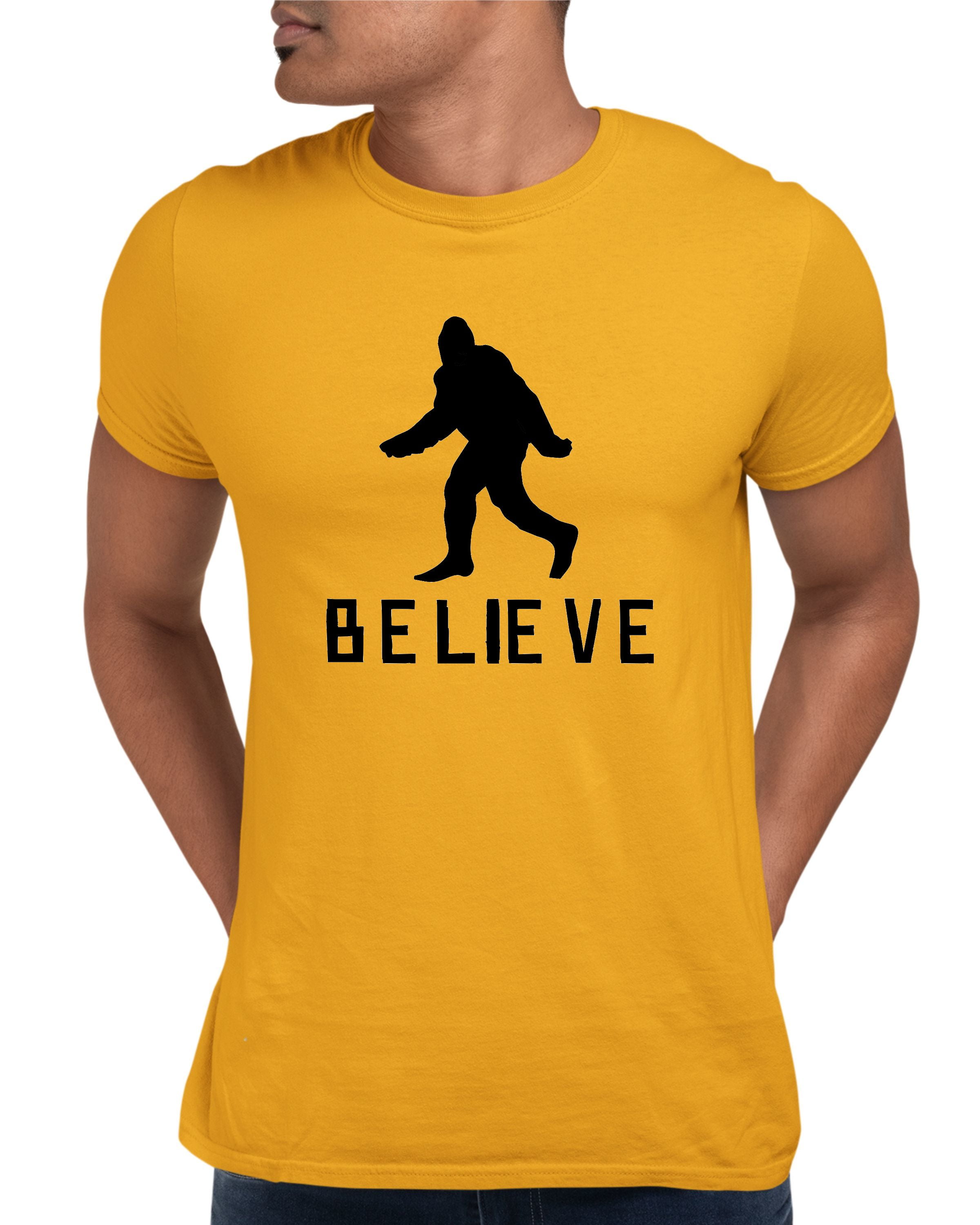 Adult Bigfoot Believe Sasquatch Squatch T-Shirt - Walmart.com