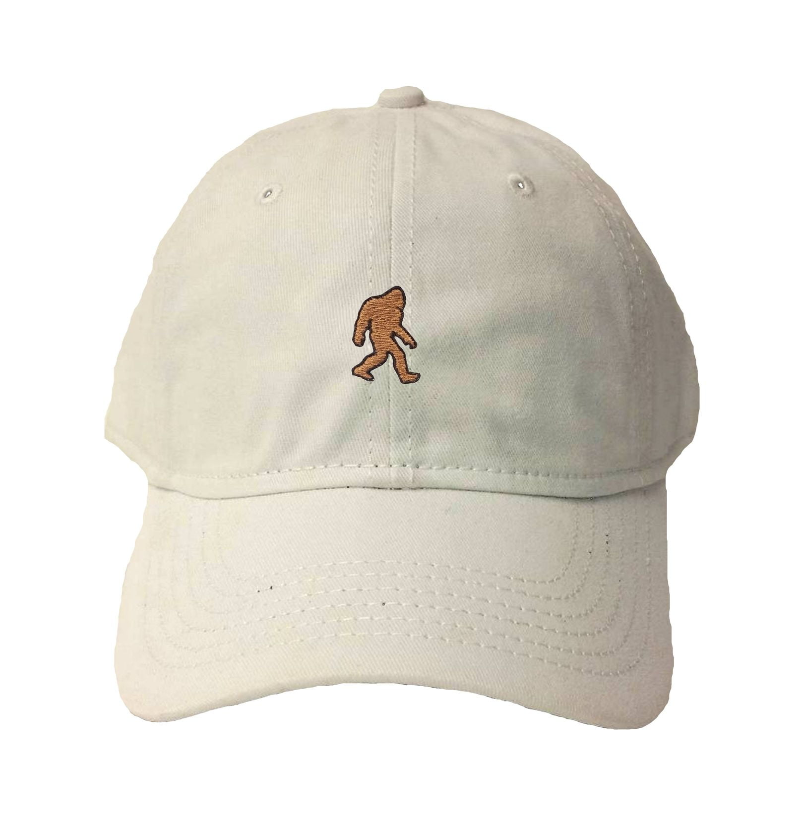 Adult Bigfoot Sasquatch Embroidered Deluxe Dad Hat - Walmart.com