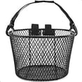 Adult Bike Basket Front, Bicycle Basket for Women, Waterproof Metal ...