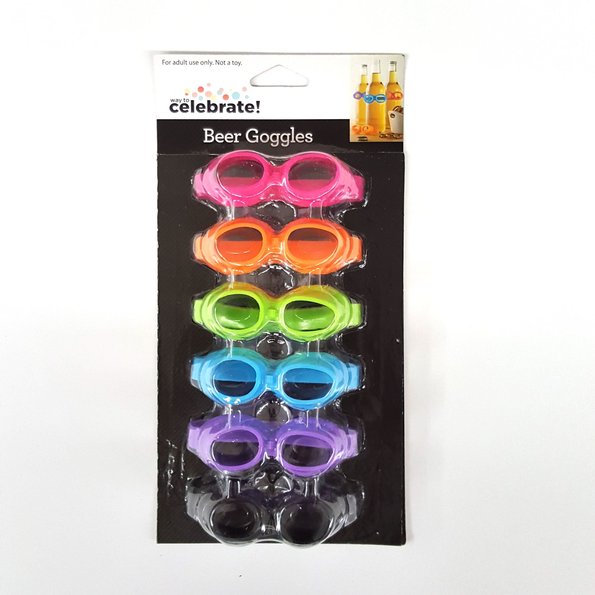 Adult Birthday Party Beer Goggles / Favors (6pcs) - Walmart.com
