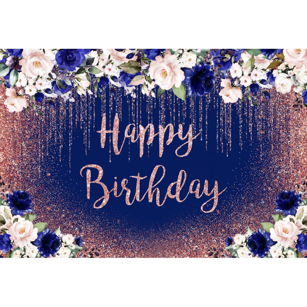 Adult Birthday Photography Backdrop Boho Floral Flower Wedding Party r ...