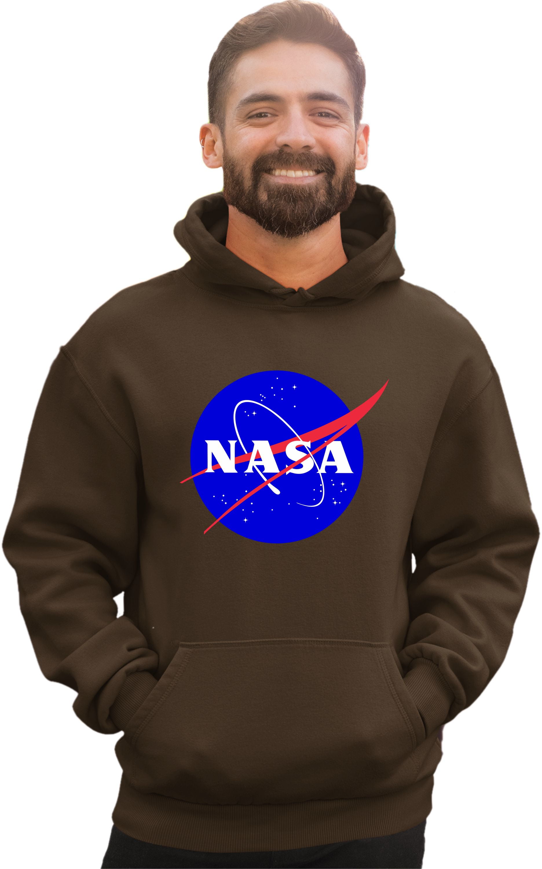 Customer reviews for Adult Blue NASA Logo Sweatshirt Hoodie | Walmart.com