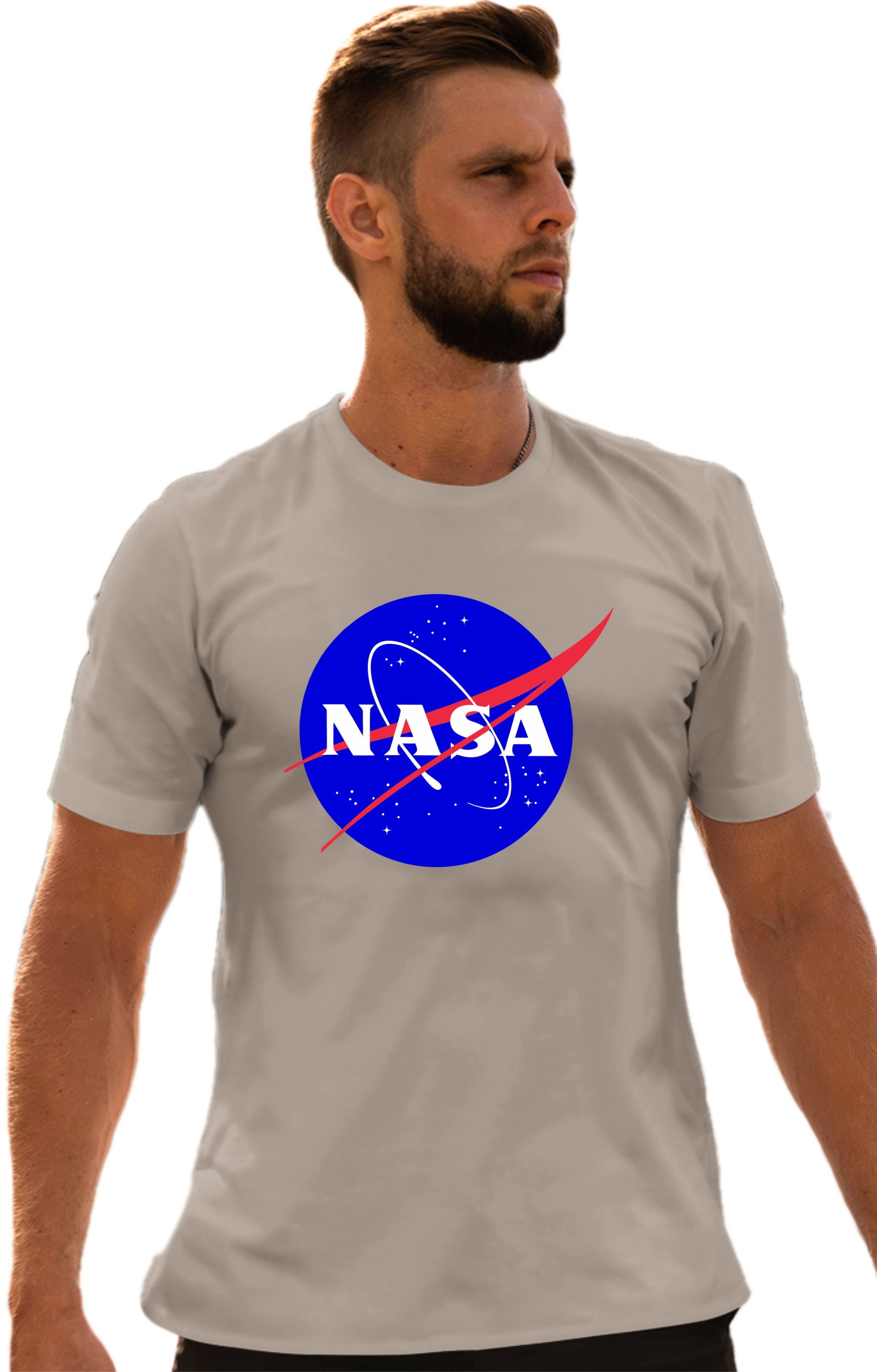 Adult Blue NASA Logo T-Shirt - Walmart.com