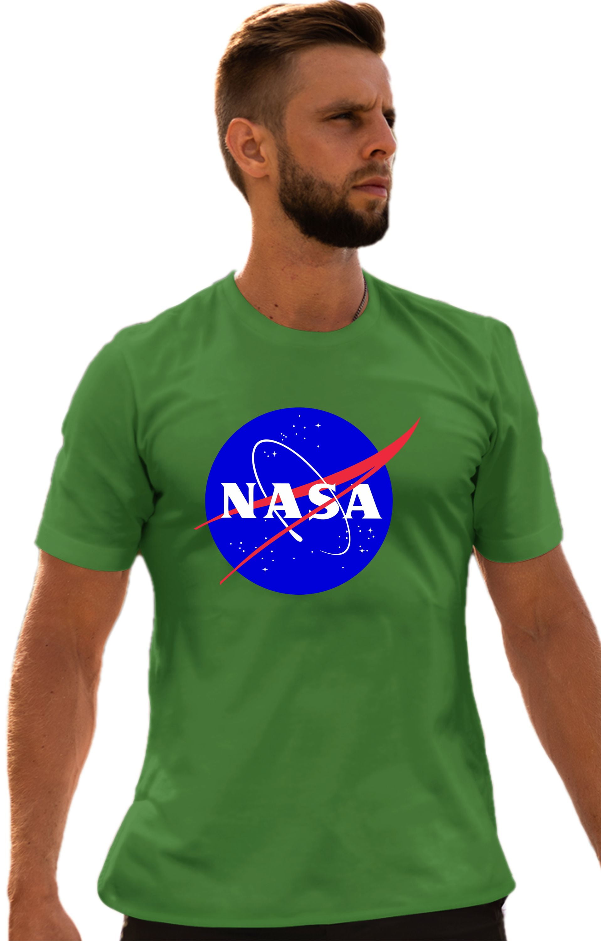 Adult Blue NASA Logo T-Shirt - Walmart.com