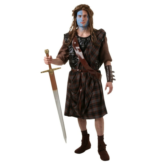 Adult Braveheart William Wallace Costume - Walmart.com