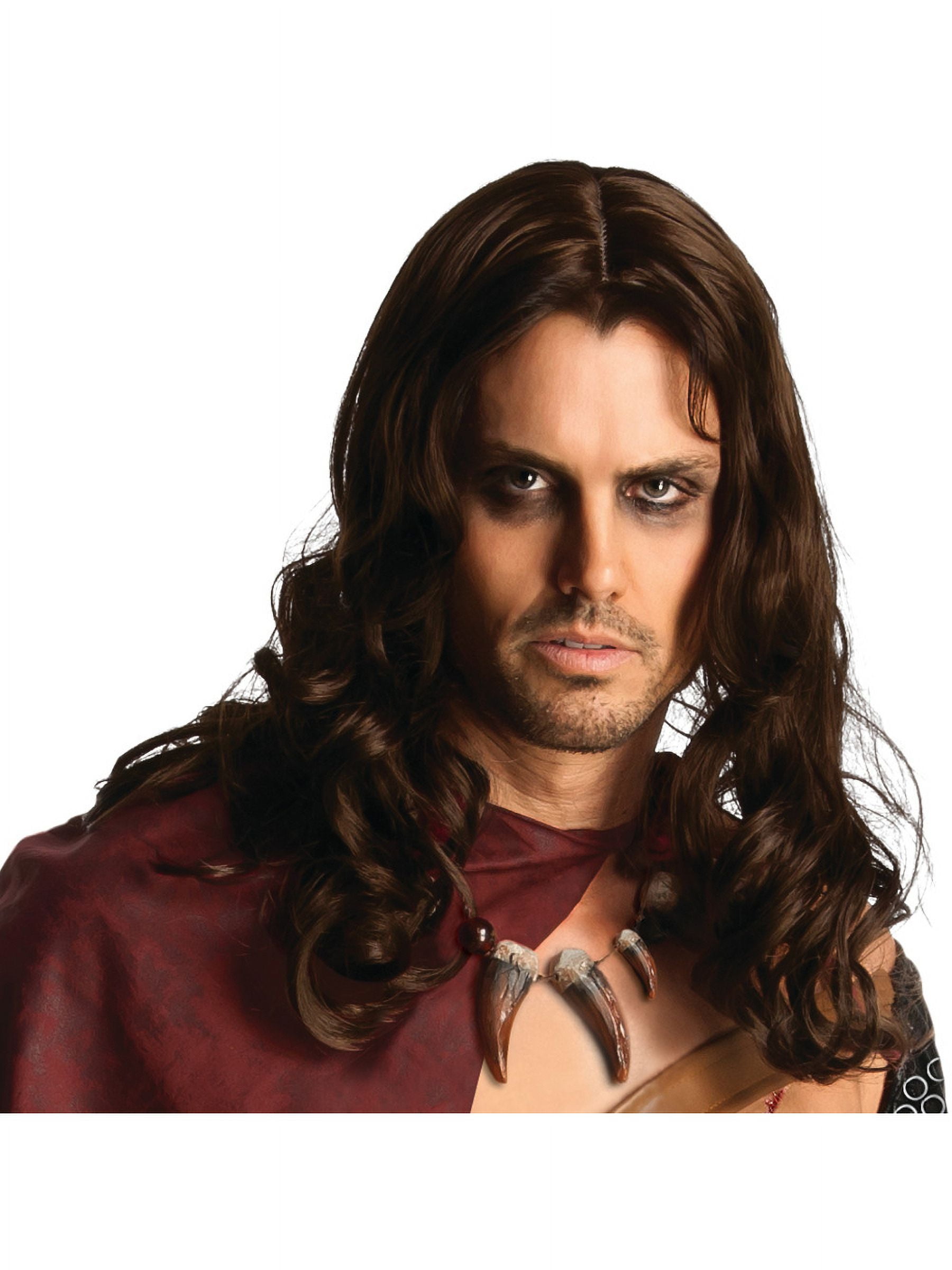 Adult Brown Officially Licensed Conan The Barbarian Warrior Wig ...