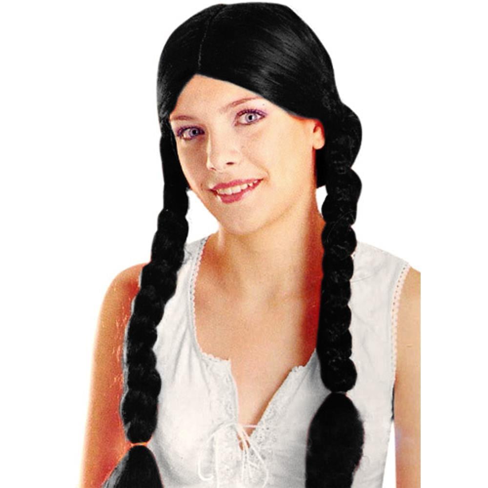 Adult Brown Pig Tail Wig - Walmart.com