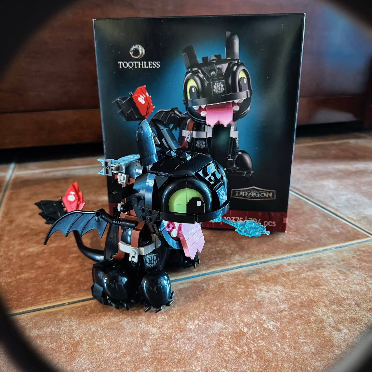 Adult Building Blocks Set - Toothless Dragon Model 10375 Movie Fan Gift ...