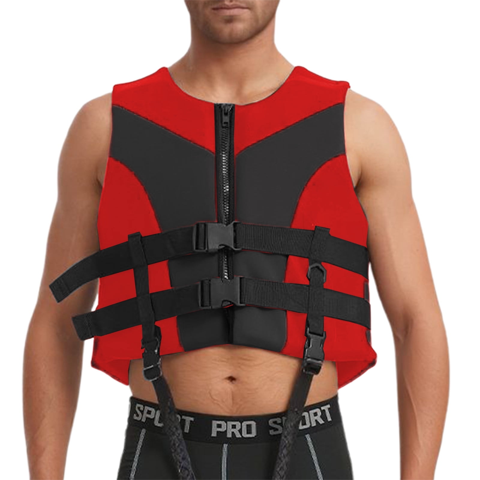 Adult Buoyancy Aid Vest, Outdoor Flotation Vest Neoprene Buoyancy Aid ...