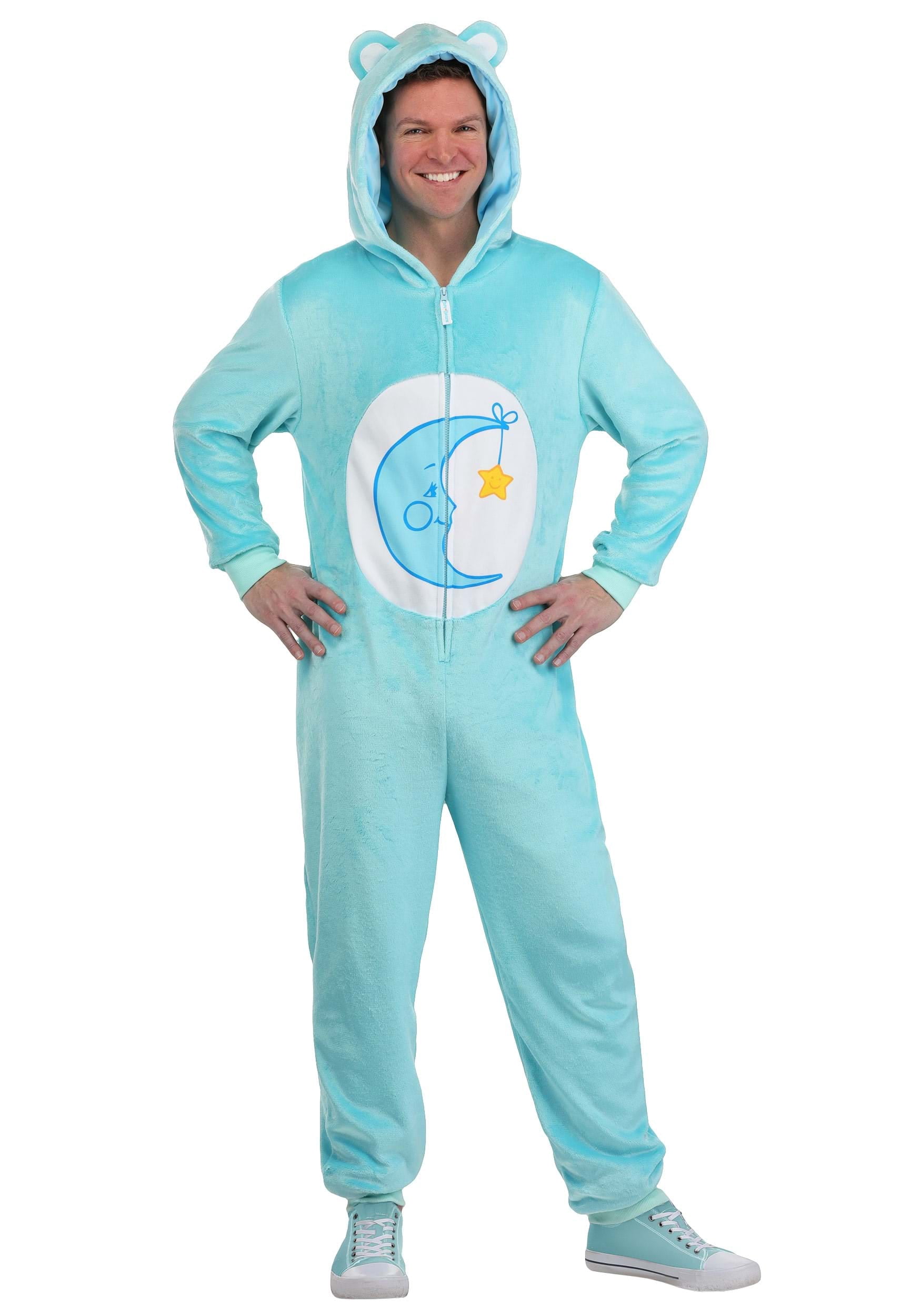 Adult Care Bears Bedtime Bear Costume Onesie - Walmart.com