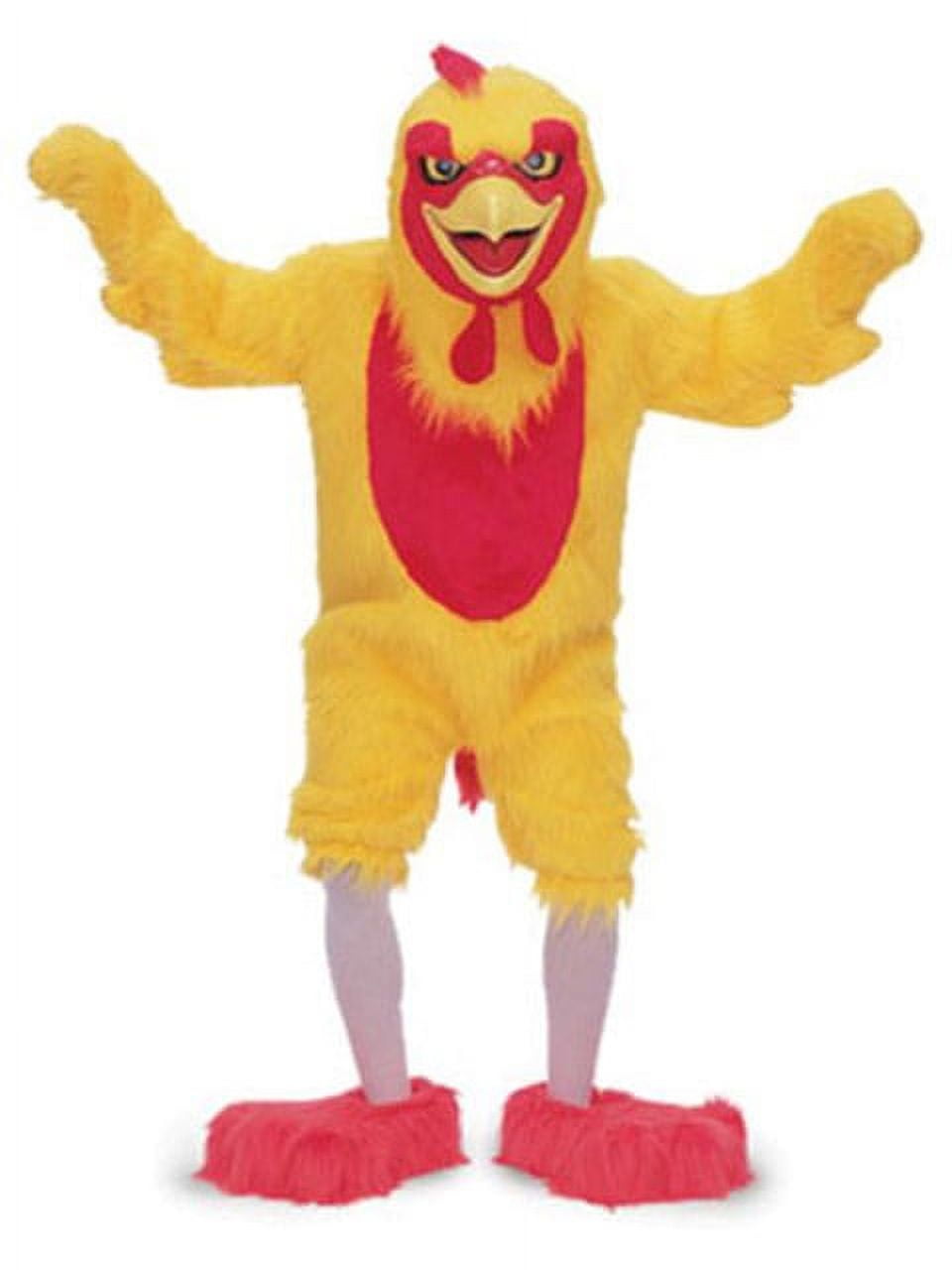 Adult Chicken Mascot Costume - Walmart.com