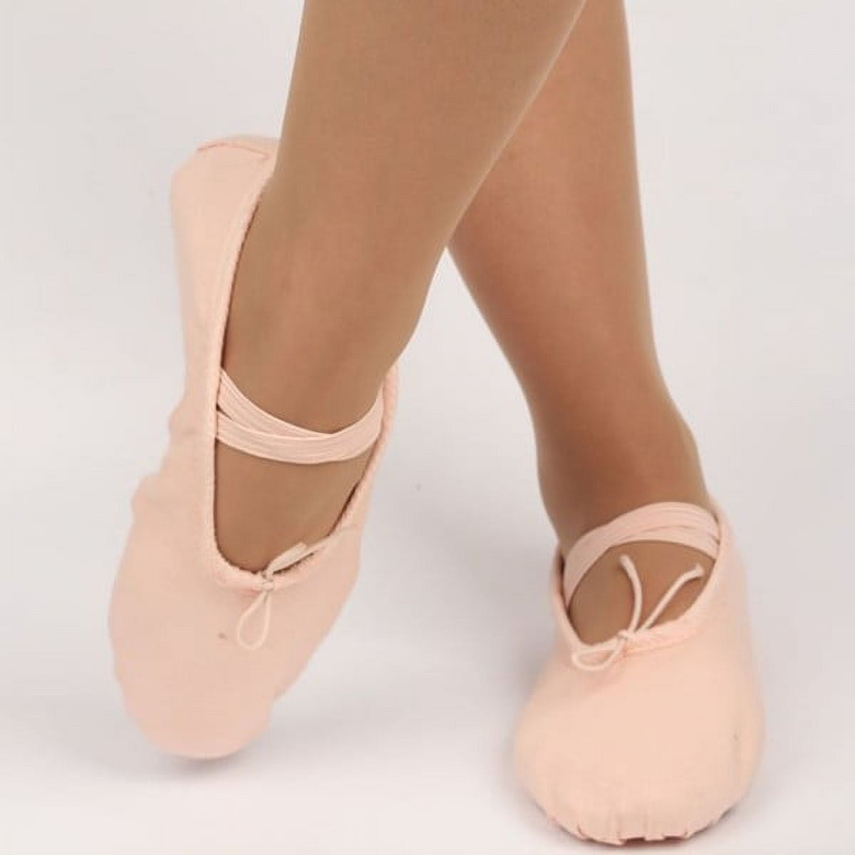 Adult Child Girls Professional Ballet Pointe Shoes Canvas Dance Toe ...