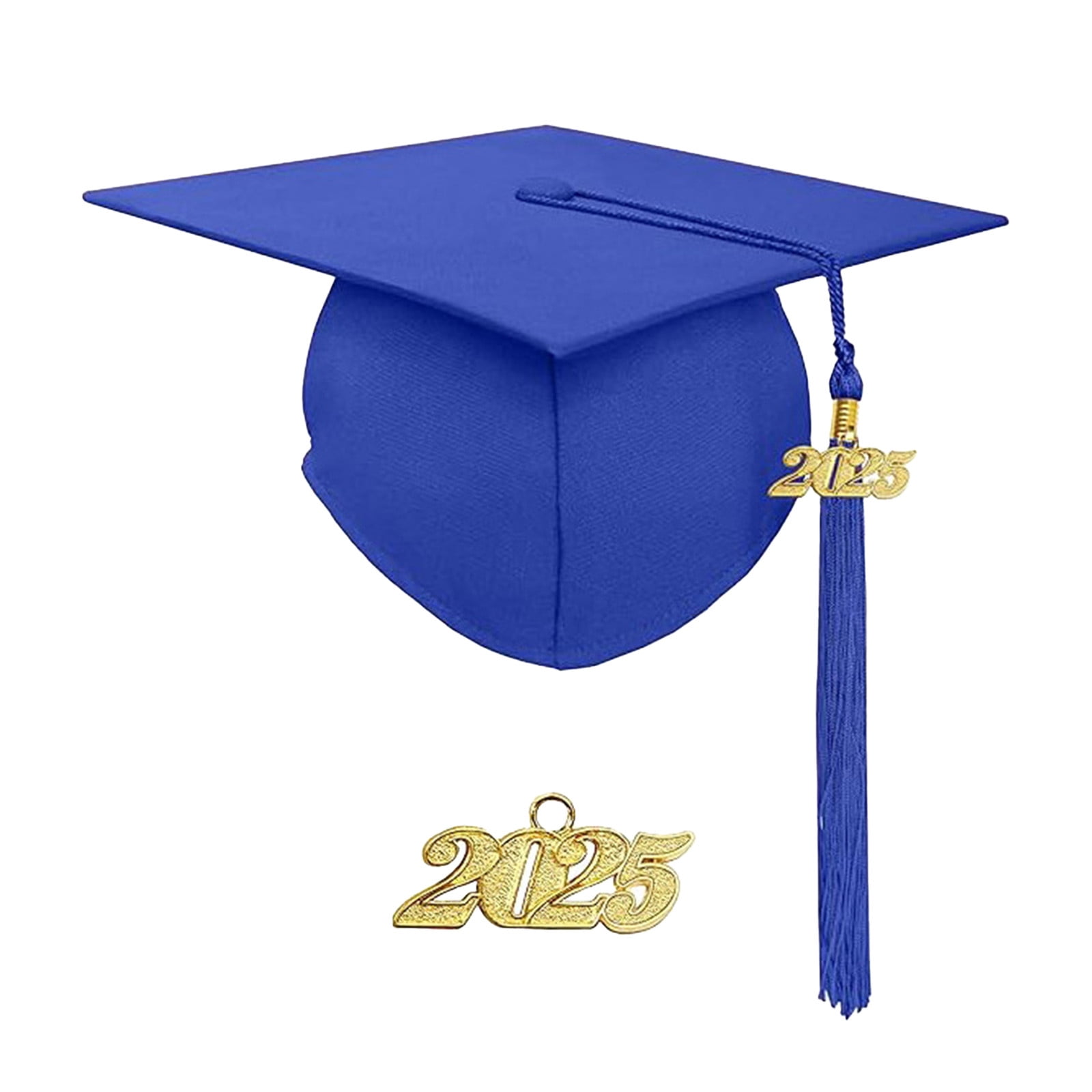 Adult/Child Graduation Cap Doctor Tutor Cap Band Year Card Pendant ...