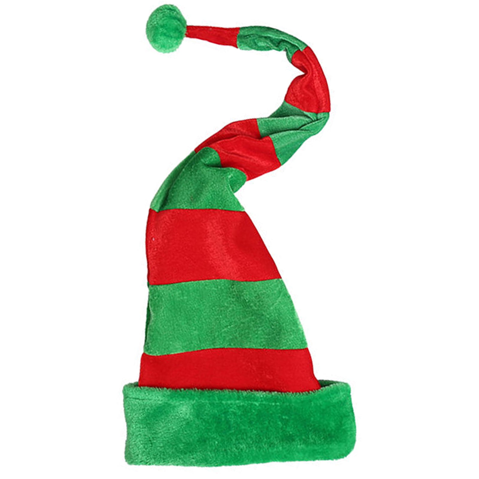 Adult Children Long Christmas Hat Santa Claus Caps New Year Christmas ...