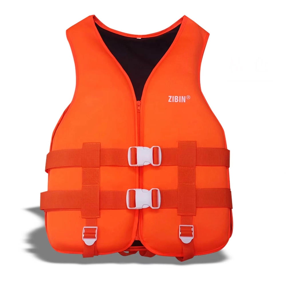 Adult Children's Neoprene SBR Lifejacket Rafting Suit Swimming Helper ...
