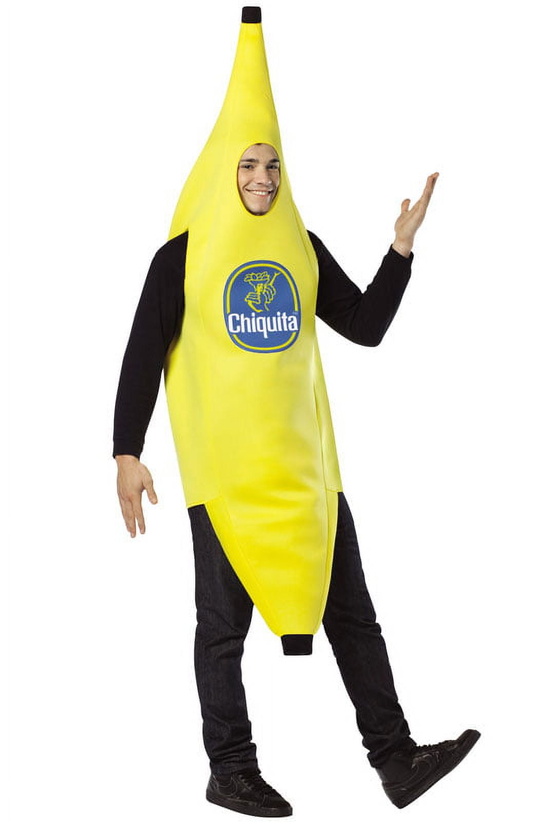 Rasta Imposta Chiquita Banana Costume, Men's Fruit Costume - Walmart.com