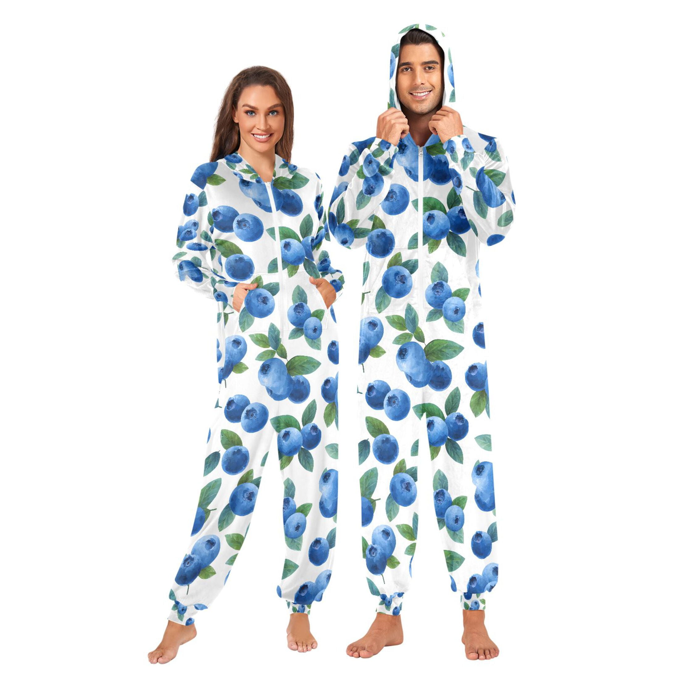 Adult Christmas Onesie Vector Illustr Pattern Zipper One-Piece Pajamas ...