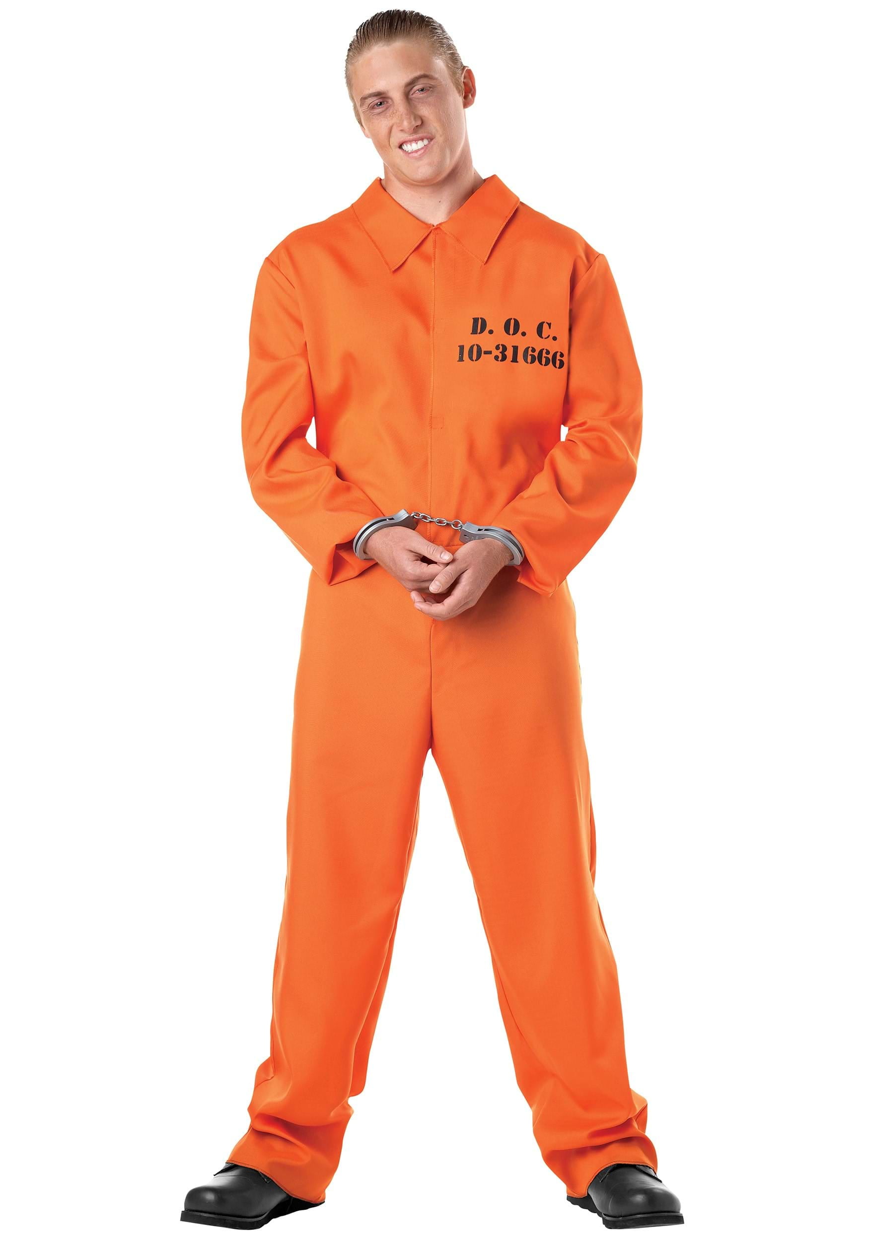 Adult Classic Prisoner Costume - Walmart.com