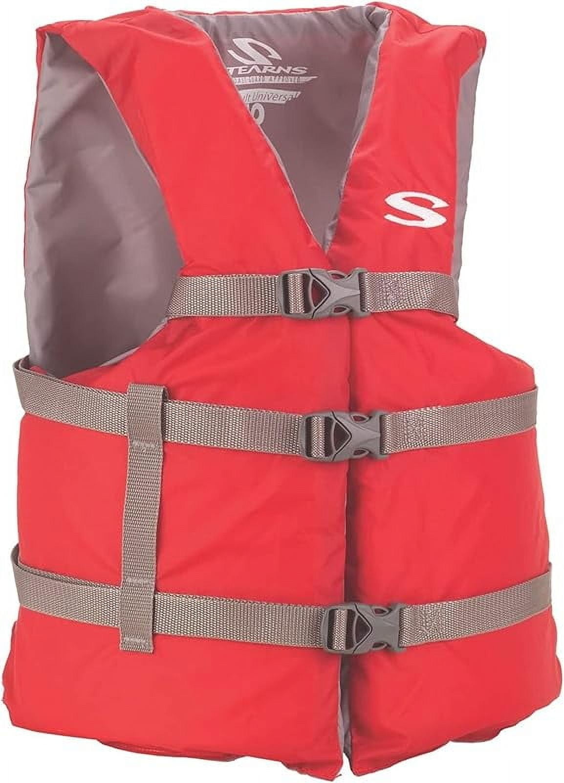 Adult Classic Series Life Vest, USCG Approved Type III Life Jacket with ...
