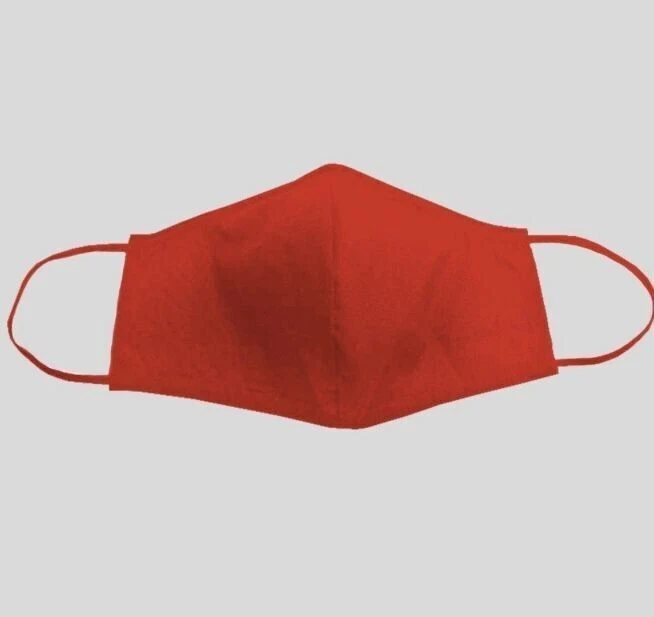 Adult Cloth Face Mask Red Lot Of 2 - Walmart.com