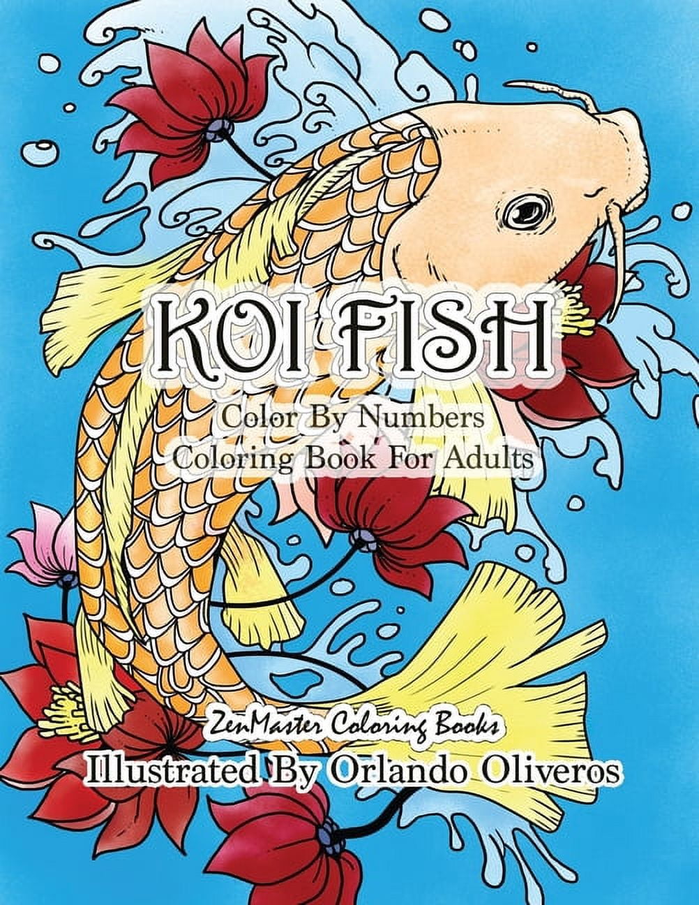 Adult Color by Number Coloring Books: Color By Numbers Adult Coloring ...