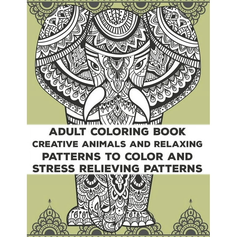 animal patterns coloring pages