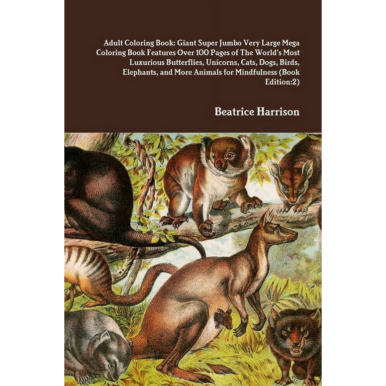 very large coloring book