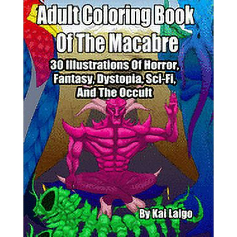 occult coloring pages