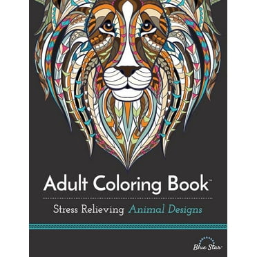 Paradise of Animals: Adult Coloring Book - Walmart.com