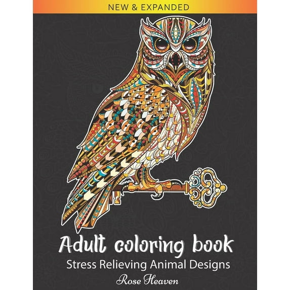 Adult Coloring Book: Stress Relieving Designs to Color, Relax and ...